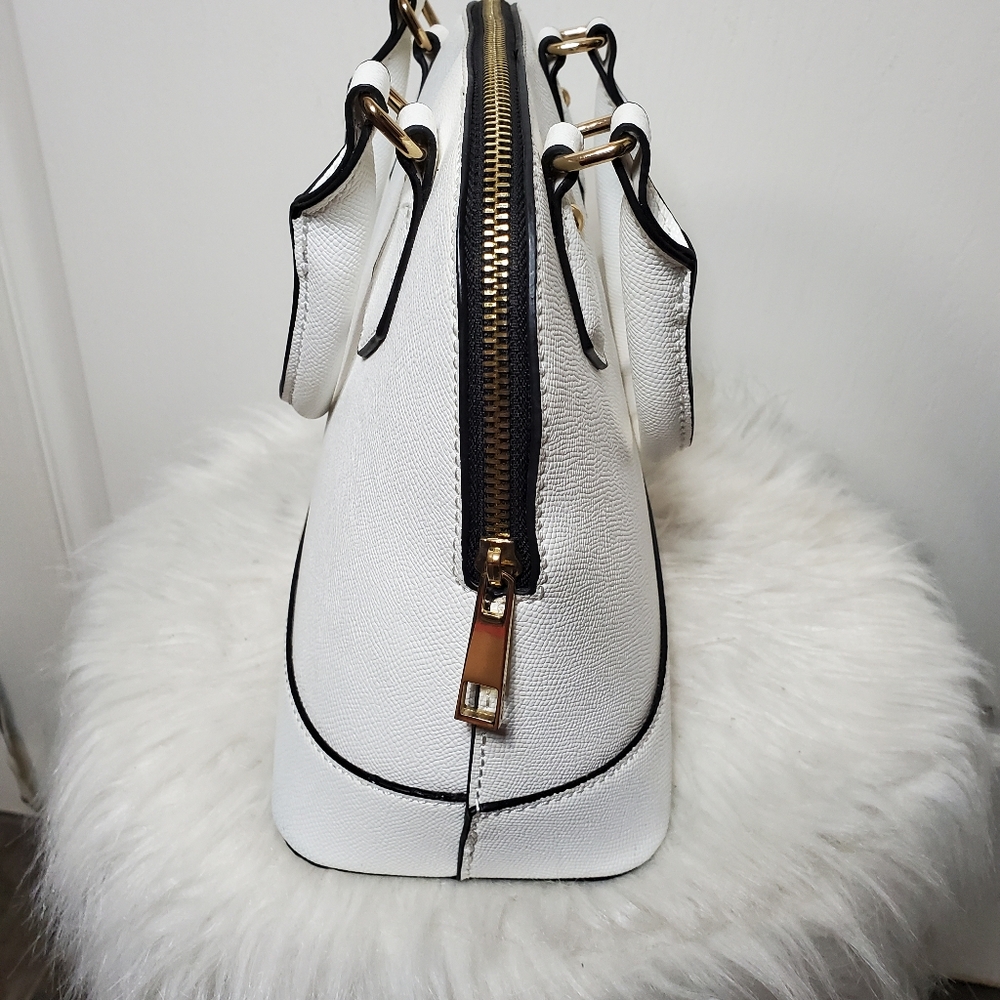 Aldo White Crossbody Handbag Purse - Gem